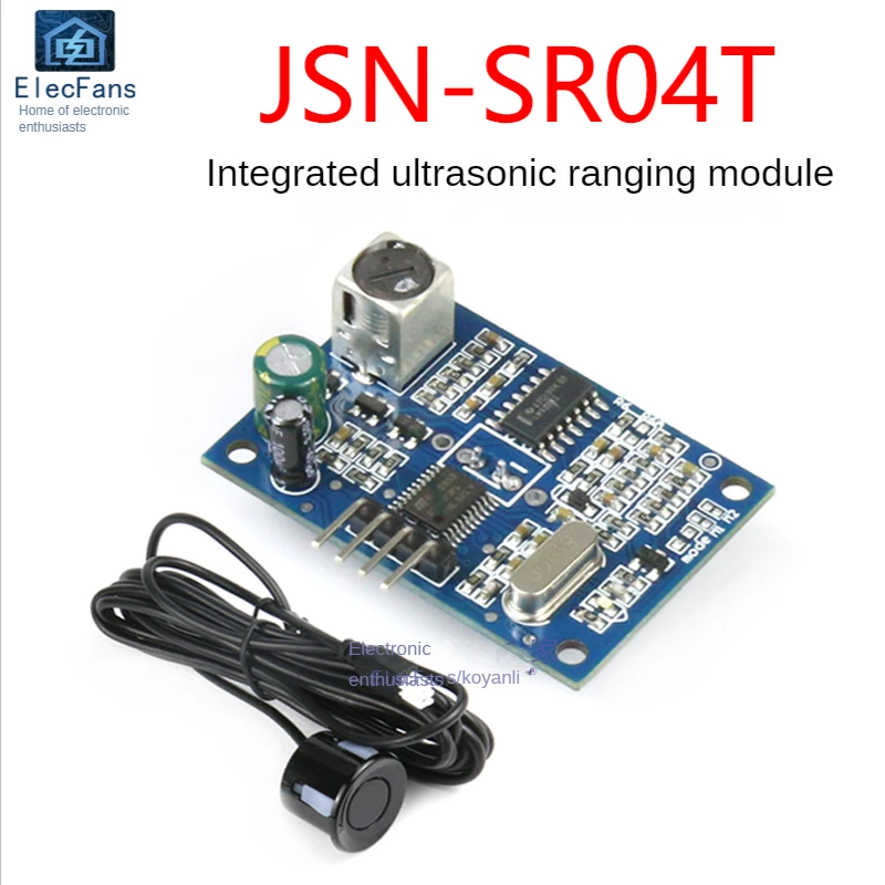 JSN-SR04T-Integrated-Ultrasonic-Sensor-Ranging-Module-Reversing-Radar ...