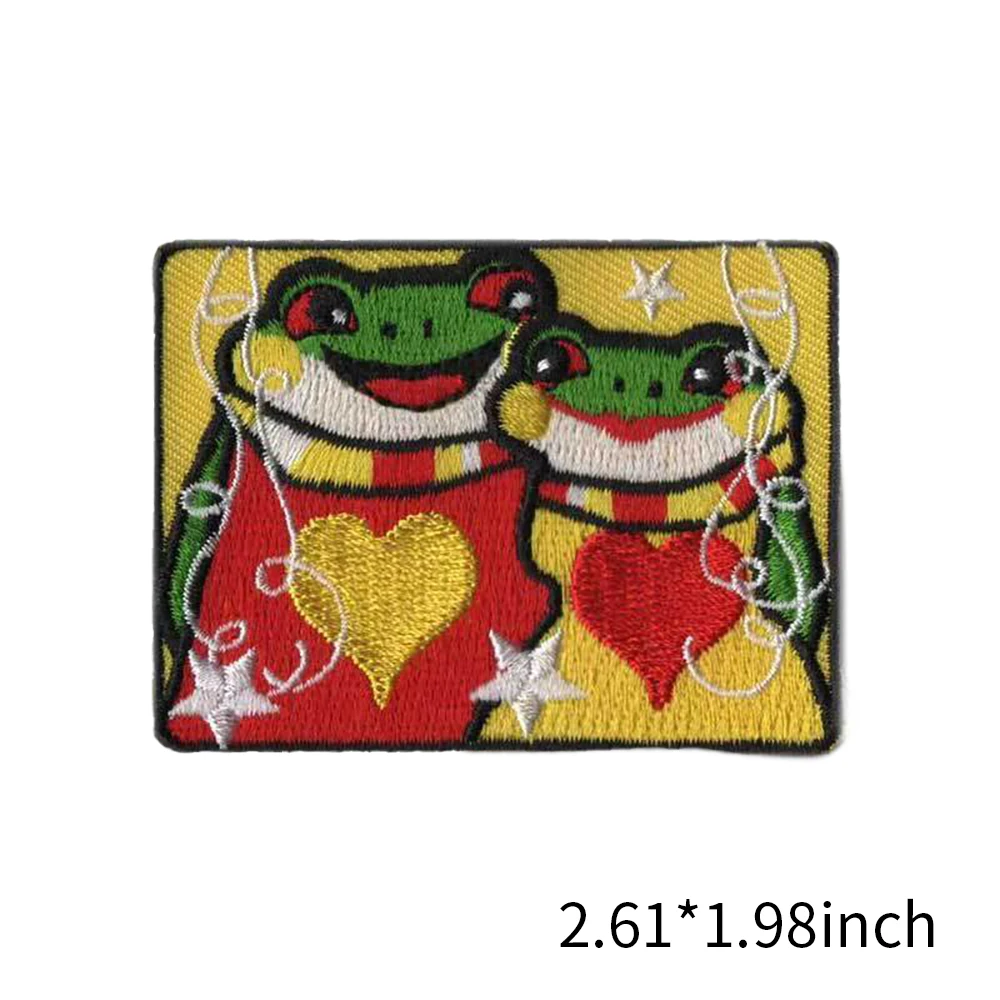 DIY Frog Embroidered Patches Emblem Oeteldonk Carnival for Netherland ...