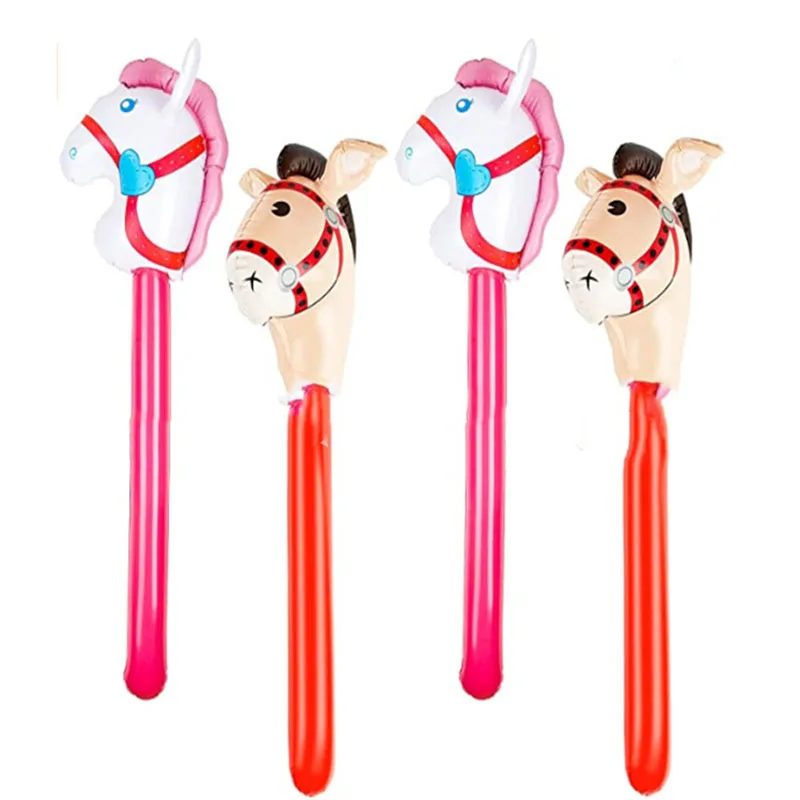 Animal-Long-Stick-Balloon-Inflatable-Horse-Head-Stick-Ballon-Unicorn ...
