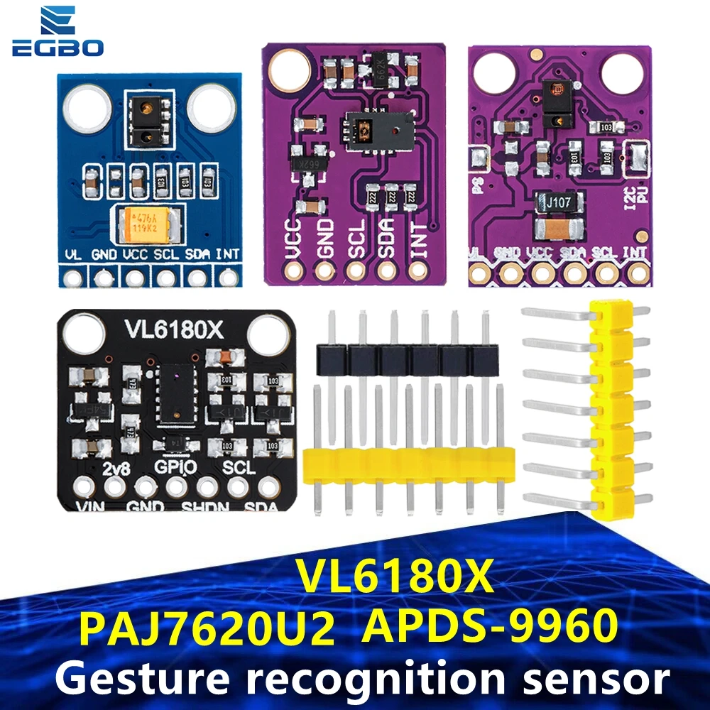 Gesture-recognition-sensor-PAJ7620U2-9-gMesture-recognition-APDS-9930 ...