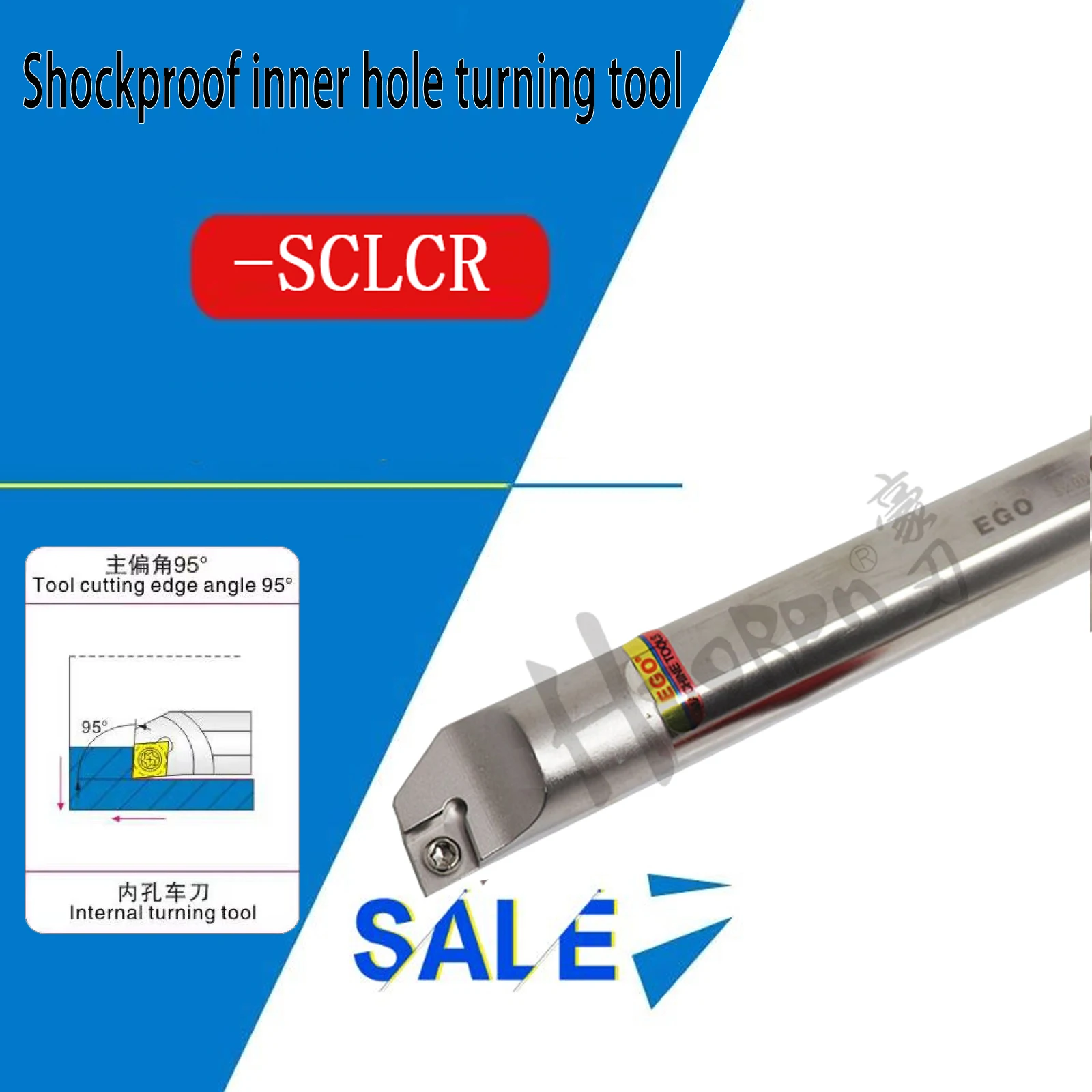 EGO-Shockproof-Inner-Hole-Turning-Tool-S08K-SCLCR06-S16-S25R-SCLCR09 ...