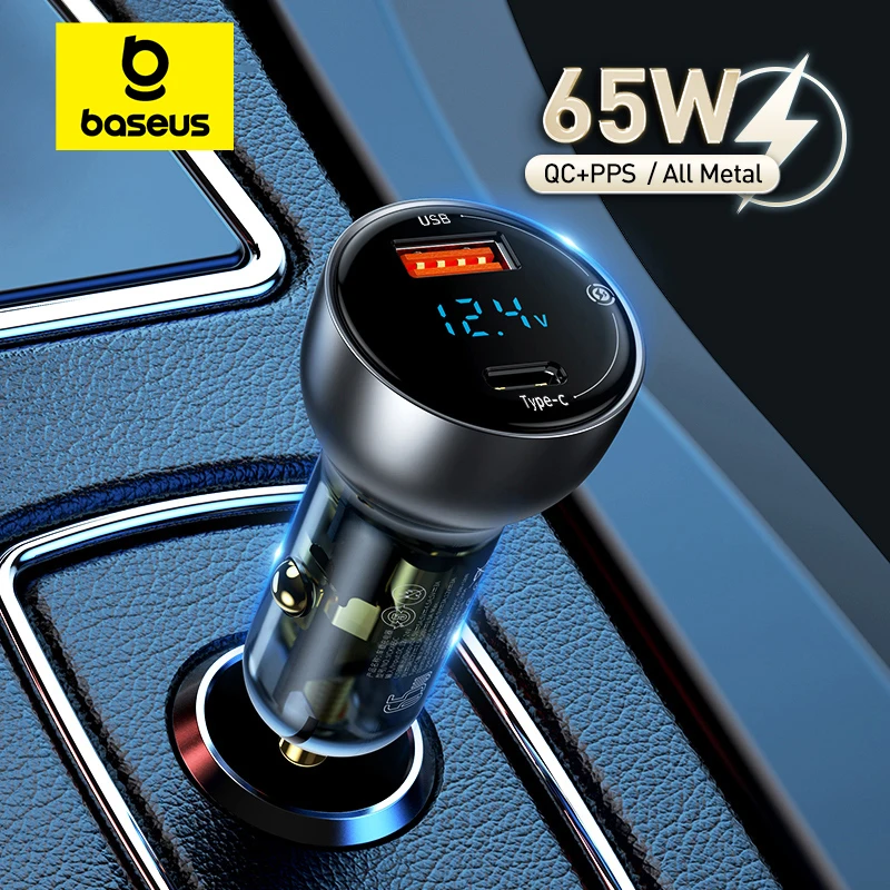 Baseus 65W USB Car Charger for 14.29 USD with coupon (Best price in ...