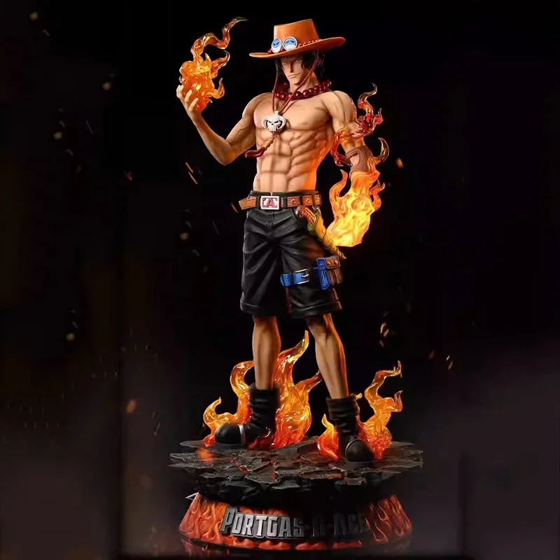 73cm-One-Piece-Figures-Portgas-D-Ace-Fire-Fist-Action-Figures-Ace-Anime ...