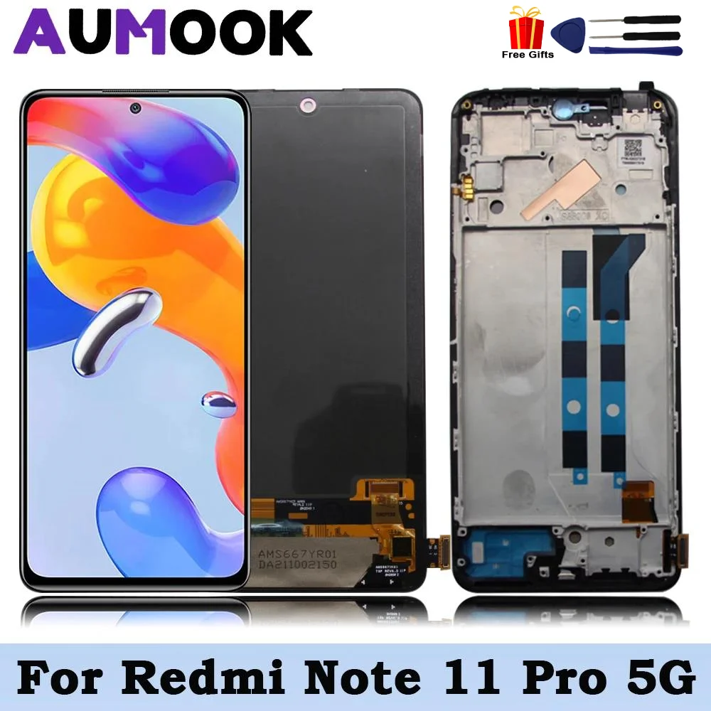 AMOLED-For-Xiaomi-Redmi-Note-11-Pro-LCD-Display-Touch-Screen-Digitizer ...