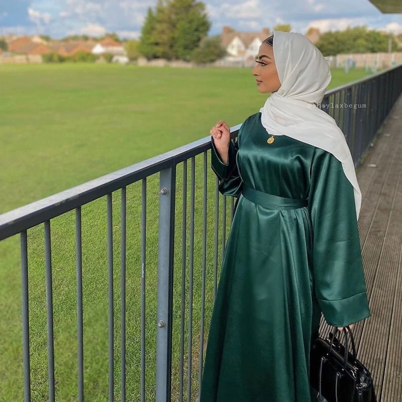Ramadan-Muslim-Hijab-Dress-Eid-Satin-Abaya-Dubai-Turkey-Islam-Clothing-Maxi-Modest-Dress-Abayas ...