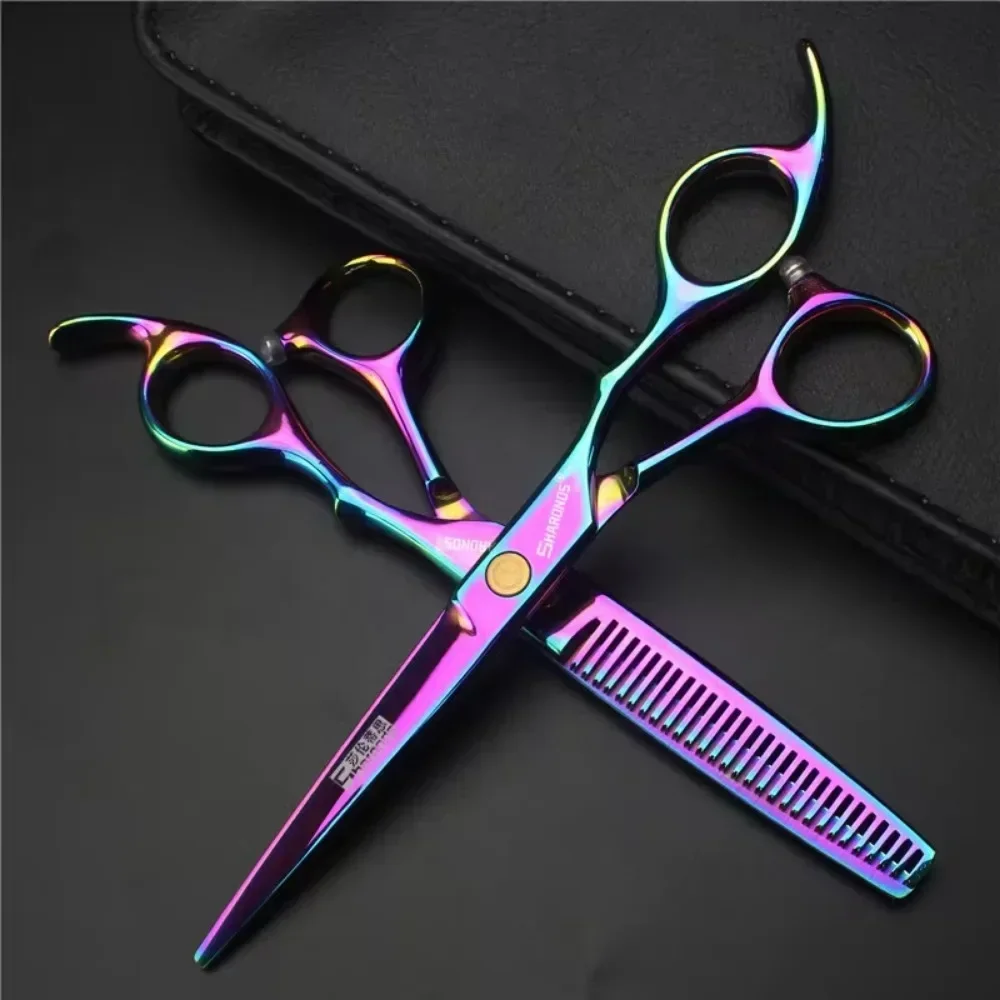 Hairdressing-Professional-Scissors-6-Inch-Specialized-Hair-Thinning ...