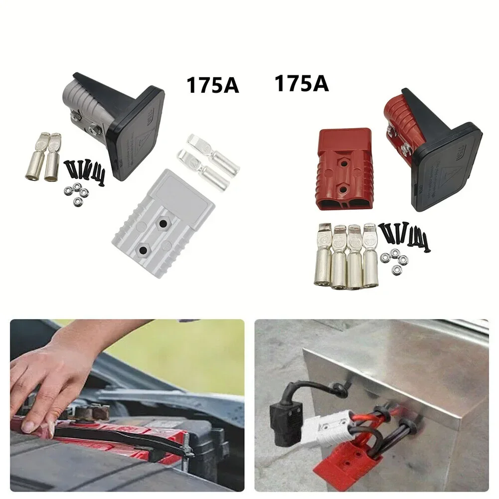 2pcs-175A-For-Anderson-Plug-Connector-Flush-Mount-Bracket-Panel-Cover ...