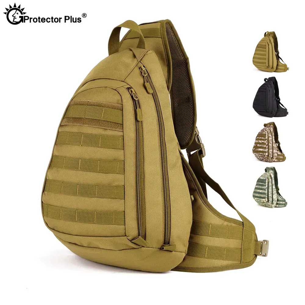 PROTECTOR-PLUS-Tactical-Backpack-14-Inches-Laptop-Field-Chest-Bag ...