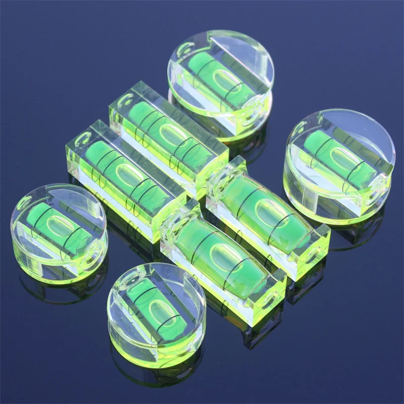 Horizontal Spirit Level Bubble Water Bead Circular or Square For Level ...