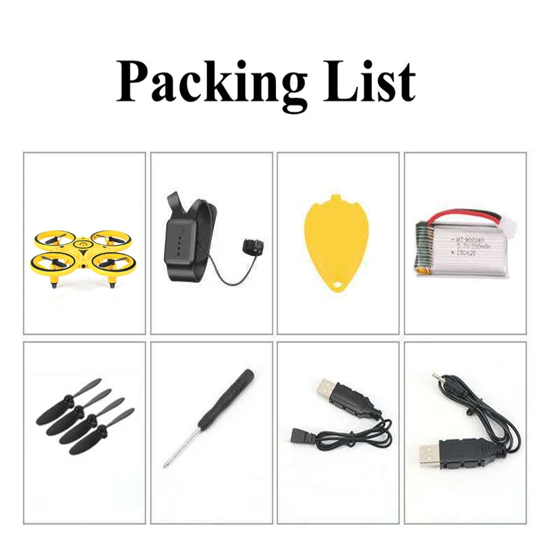 RC Mini Quadcopter Aircraft UFO Hand Control | EttaGadgets