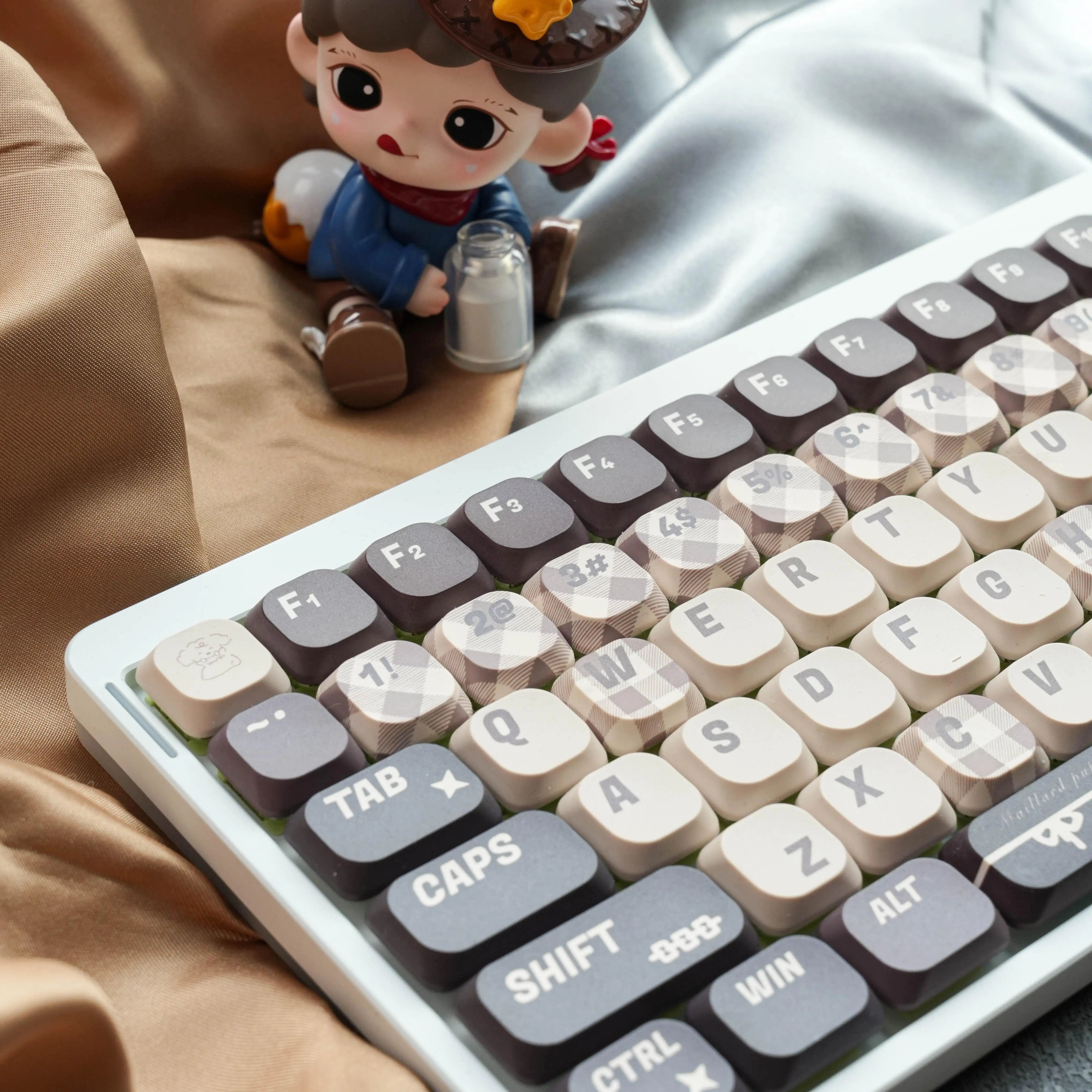 5MM Low Profile Keycaps Maillard Puppy 120 Keys ADA Keycap PBT Keycaps ...