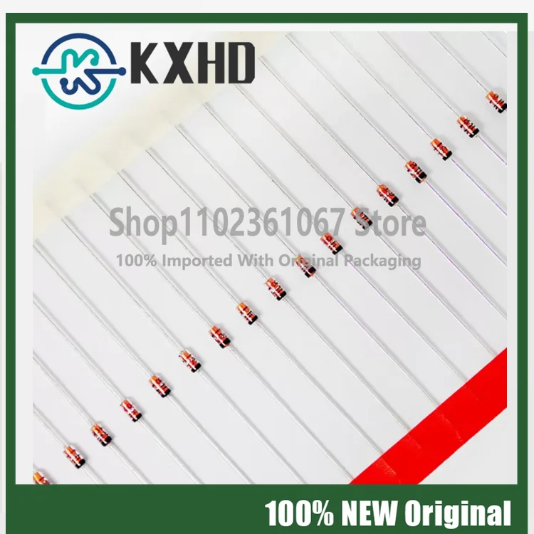 100PCS-1N4756A-1N4756-IN4756-4756-1W-47V-1N4757A-IN4757-4757-1W-51V ...