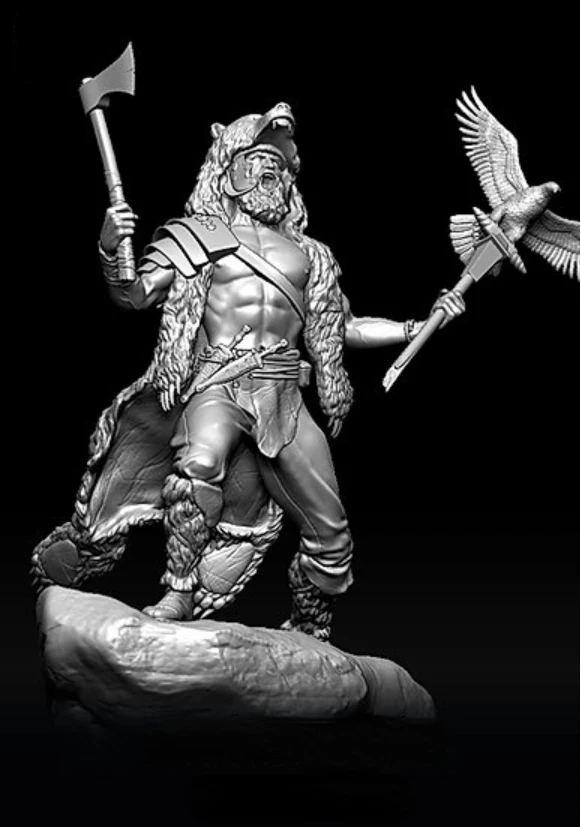 1/24 Die Cast Resin Figure Model Assembly Kit Figure Model Broken Soul ...