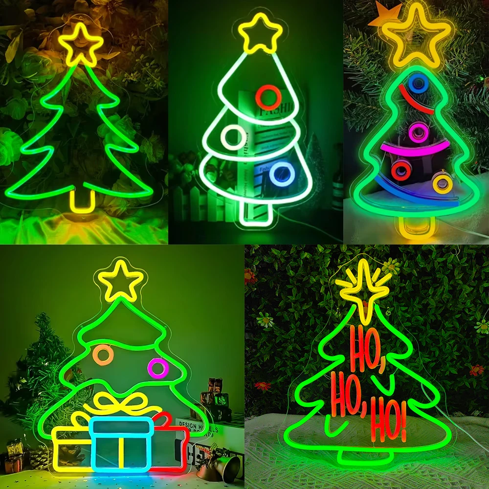 Christmas-Tree-Neon-Sign-Xmas-Trees-LED-Neon-Light-Sign-Room-Decoration ...