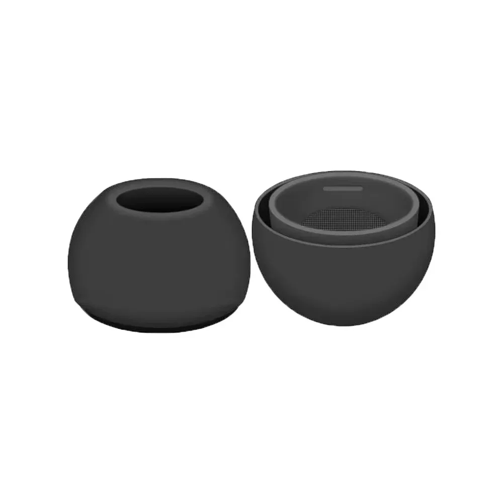 New Silicone Ear Tips Replacement S/M/L Earplugs Anti-Slip Earbuds Cap ...
