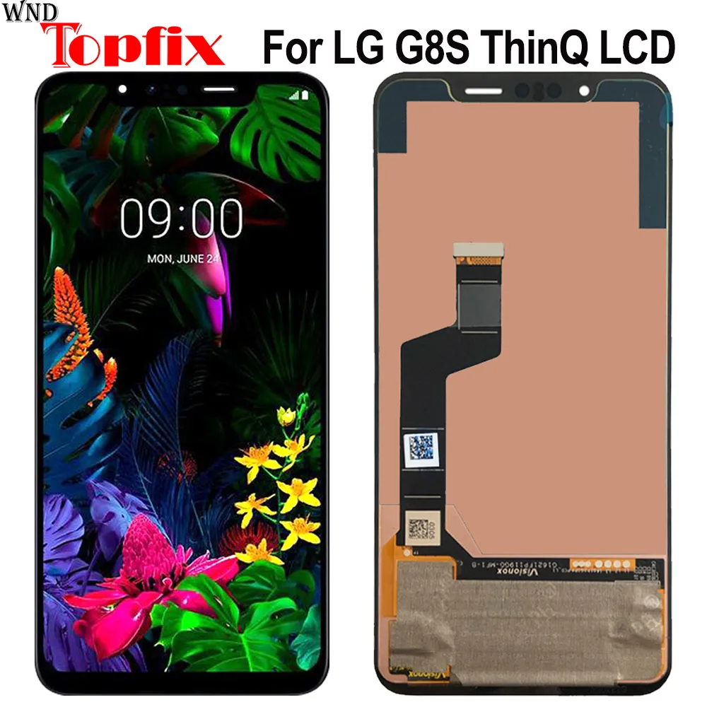 Pantalla LCD OLED de 6,21 "para LG G8S ThinQ, montaje de digitalizador ...