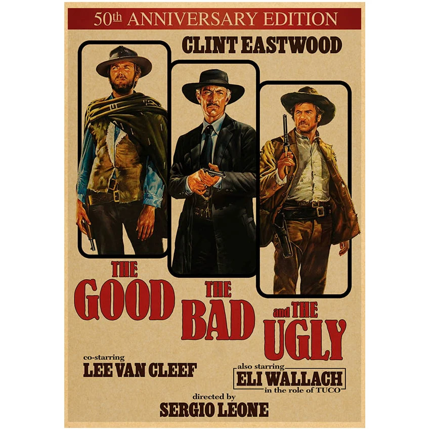 The Good The Bad And The Ugly Poster Original