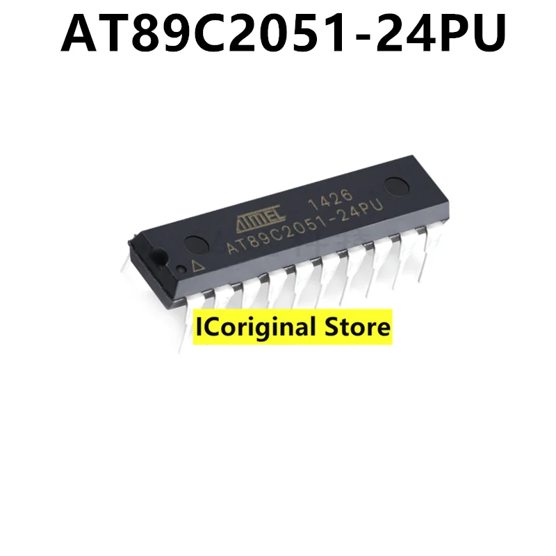 AT89C2051-New-And-Original-AT89C52-Micro-Controller-IC-DIP20-89C51 ...
