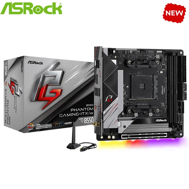 ASRock X570 Phantom Gaming-ITX/TB3 Mini ITX Thunderbolt AMD