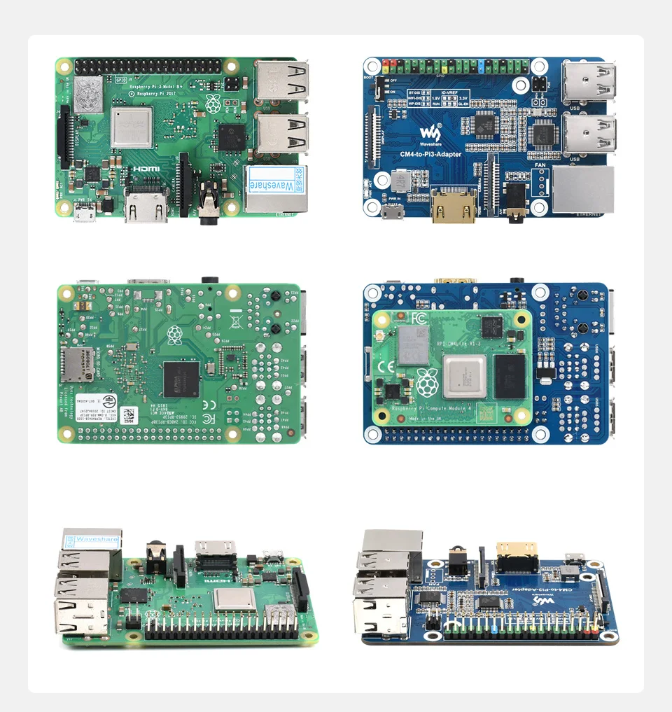 Solución alternativa para Raspberry Pi 3 Modelo B/B+, Adaptador ...