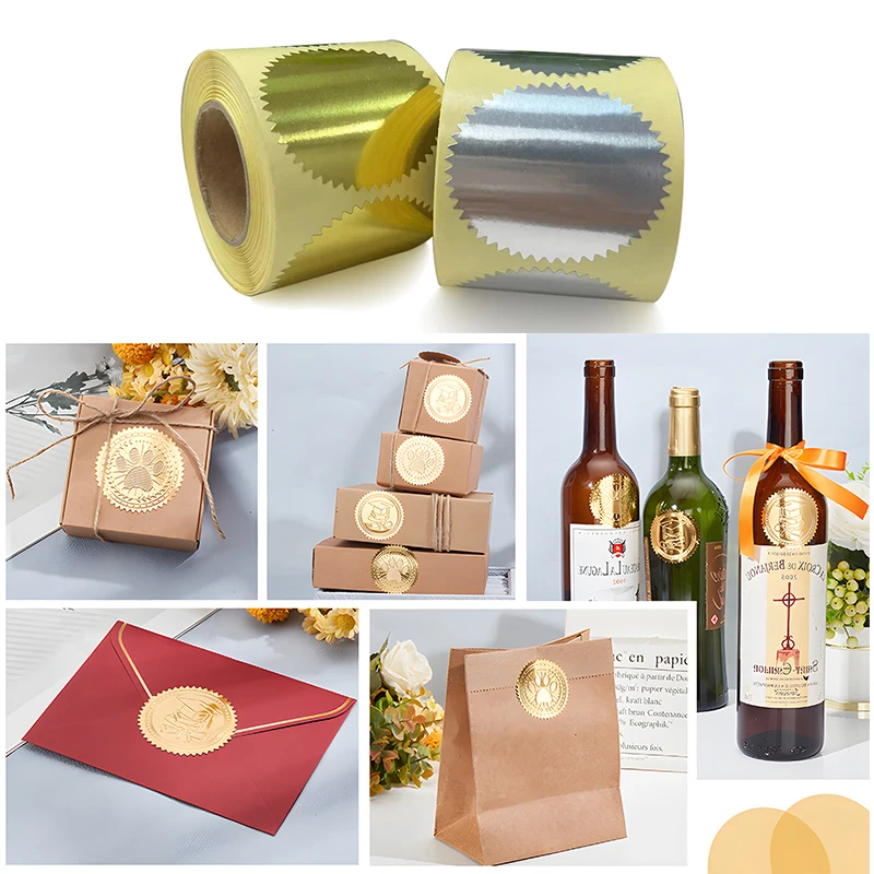 50mm-250pcs-Multi-Color-Self-Adhesive-Steel-Seal-Stickers-for-Wedding ...