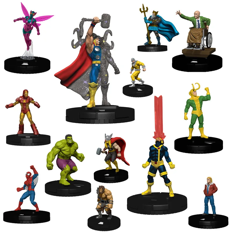 HeroClix Chess World Celebrates Marvel DC Spiderman Board Game Collect ...