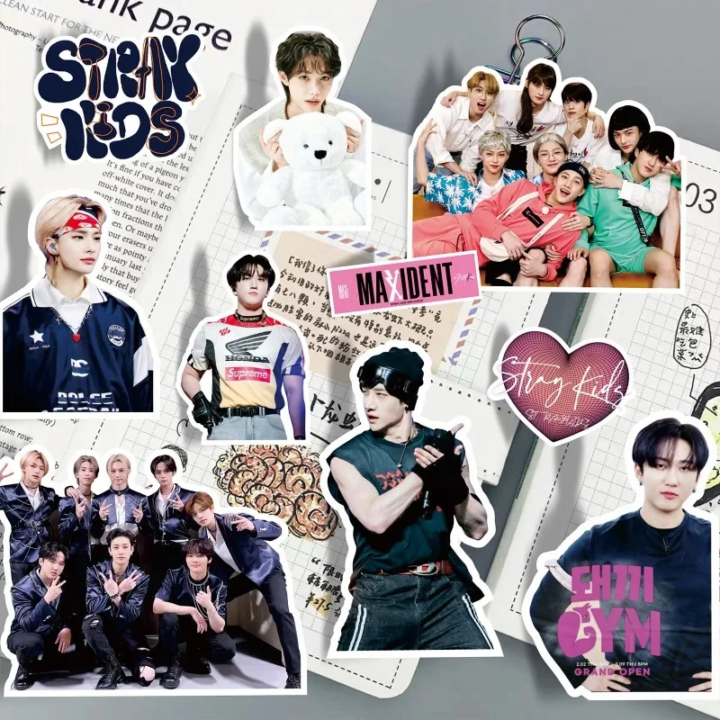 MINISO-60pcs-bag-Kpop-Fans-Sticker-Skz-Team-Music-Boy-Band-Decoration ...
