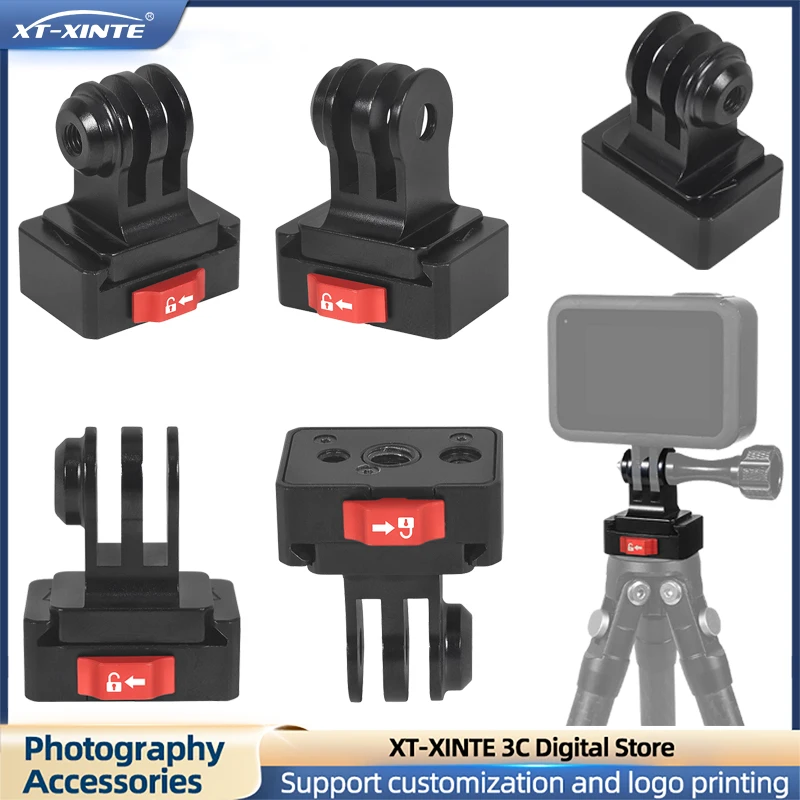 Quick Release System for GoPro Hero 12/11/10/9/8/7/6/5 Insta360 X2 X3 ...