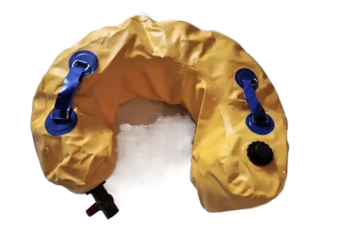 Yellow arc C type water tank wear resistant PVC soft foldable multi ...