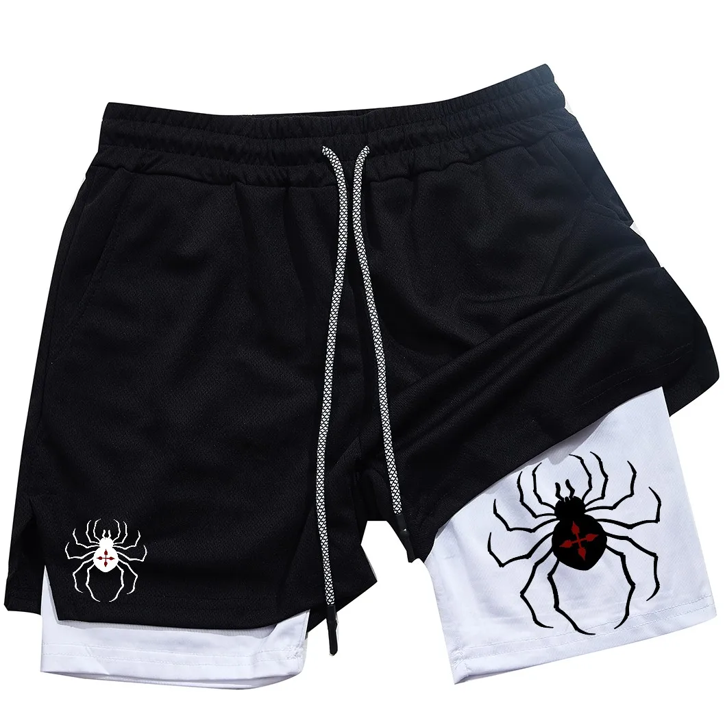 Anime-Hunter-x-Hunter-Performance-Shorts-for-Men-Breathable-Spider-Gym ...