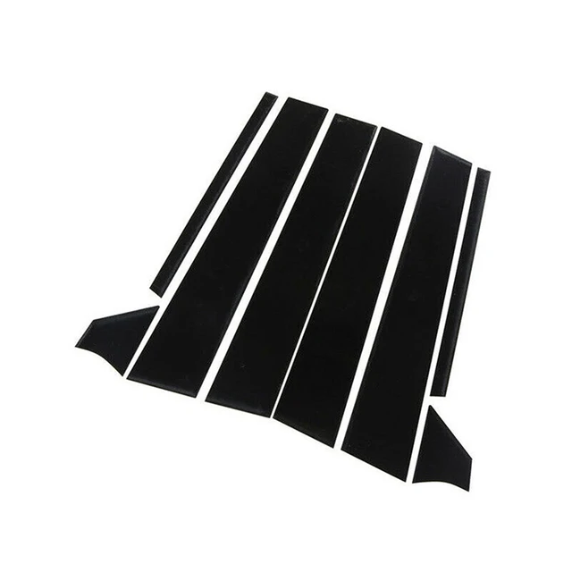 For Nissan Sentra 2020 2021 2022 Car Glossy Piano Black Pillar Posts ...