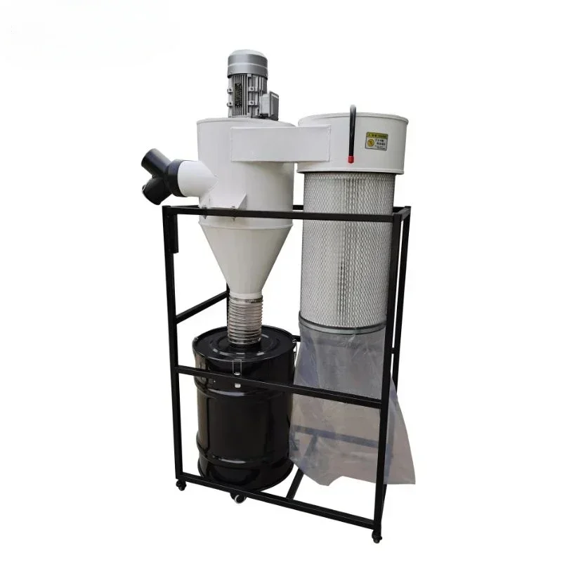 3HP 2.2KW Cyclone Dust Collector 220V 380V Industrial Vacuum Cleaner ...