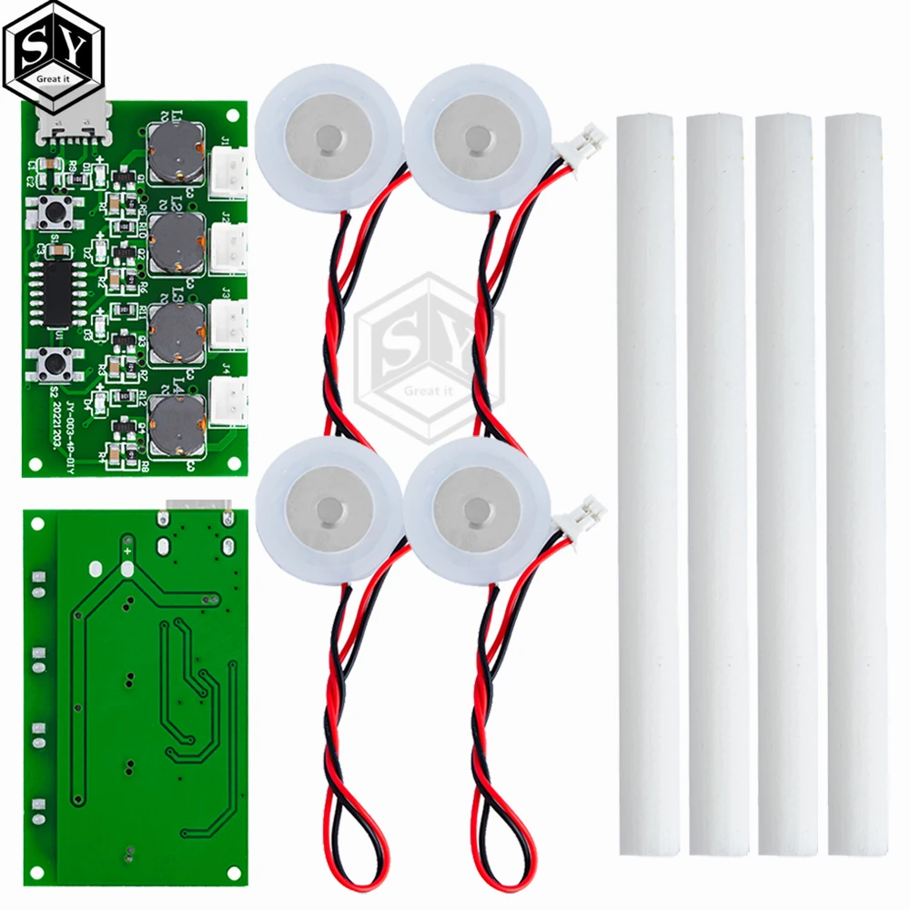 Four-spray-humidifier-module-DIY-humidifier-control-board-atomizer ...