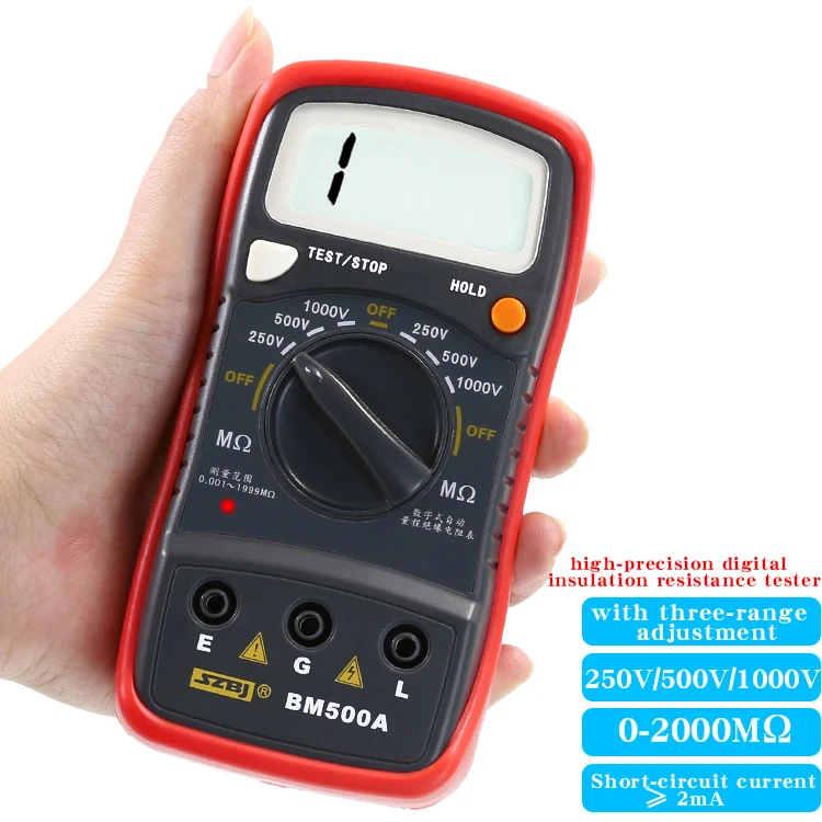 SZBJ-BM500A-digital-insulation-resistance-tester-electronic-shake-table ...