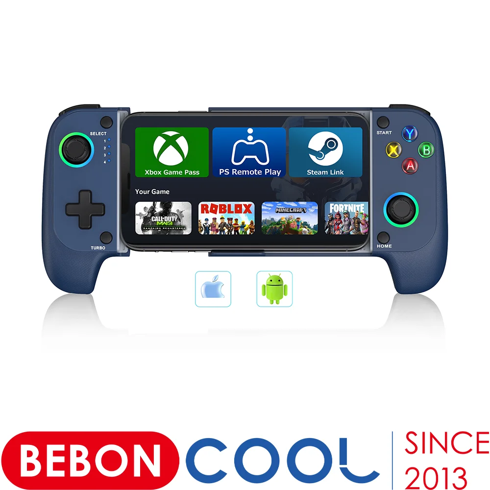 BEBONCOOL-Wireless-Telescopic-Game-Controller-Bluetooth-Extendable-Game ...