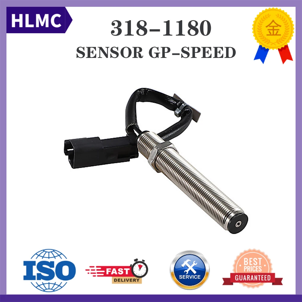 Replacement 318-1180 3181180 Speed Sensor For Caterpillar Cat Loader ...