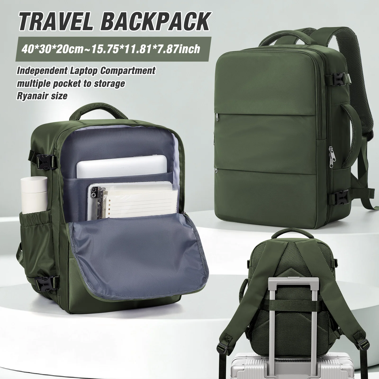 Ryanair 40x30x20 Airplane Cabin Bags Travel Backpack Men Waterproof ...