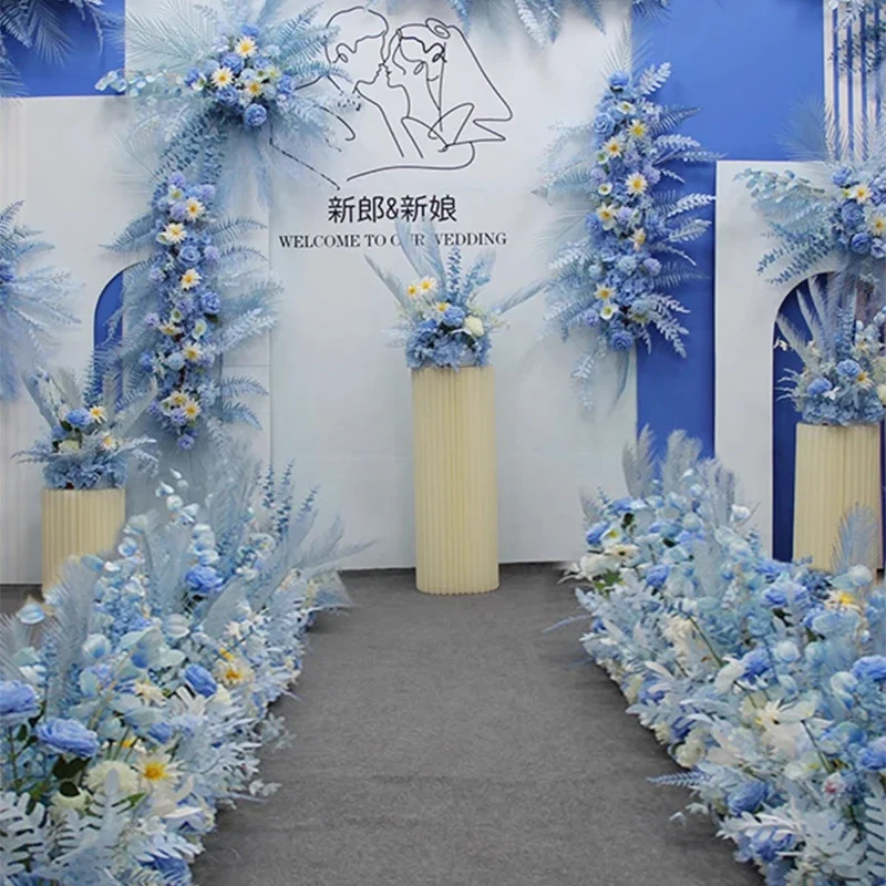 Casamento-azul-Floral-pena-simula-o-flor-fundo-flor-estrada-chumbo-ponto-de-flor-azul.jpg