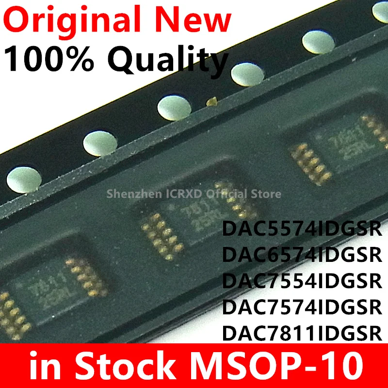1PCS-NEW-Origina-DAC5574IDGSR-DAC6574IDGSR-DAC7554IDGSR-DAC7574IDGSR-DAC7811IDGSR-DAC5574 ...