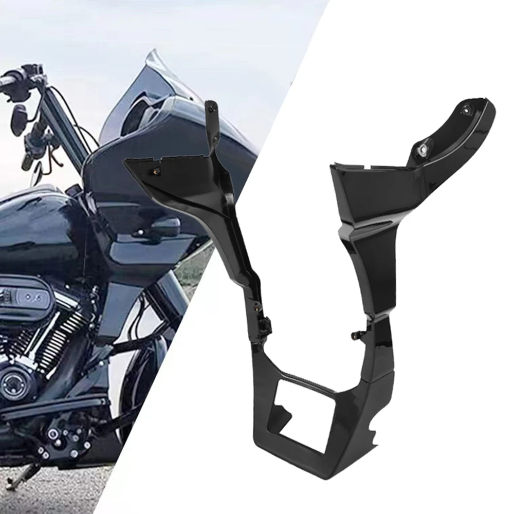 Motorcycle-Gloss-Black-Fairing-Spoilers-Cover-ABS-For-Harley-Touring ...