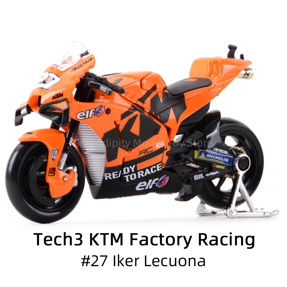 Maisto 1:18 2021 GP Racing Tech3 KTM Factory Racing Die Cast Vehicles ...
