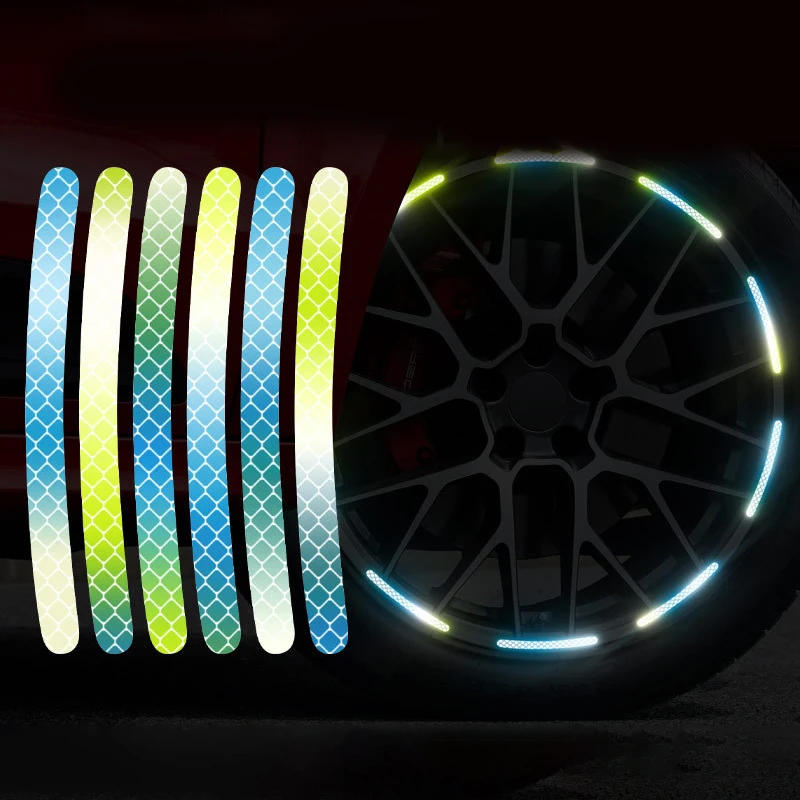 20pcs-Colorful-Car-Wheel-Hub-Reflectors-Stickers-Motorcycle-Bike-Tire ...