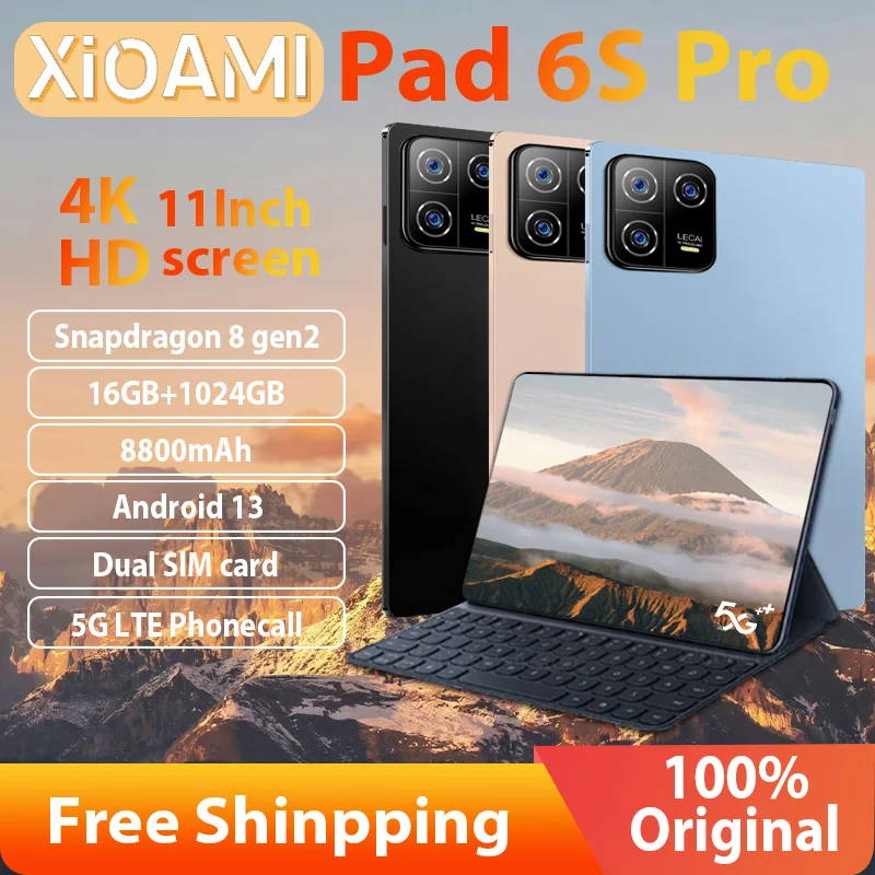 Estreno-mundial-Mi-Pad-6s-pro-Snapdragon-8-gen2-Android-13-Tablet-16GB ...