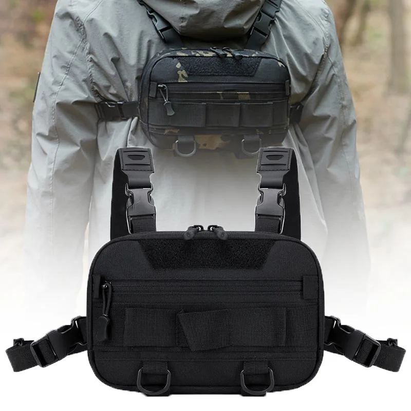 Bolsa-de-pecho-de-pesca-para-hombre-mochila-t-ctica-impermeable-Molle ...