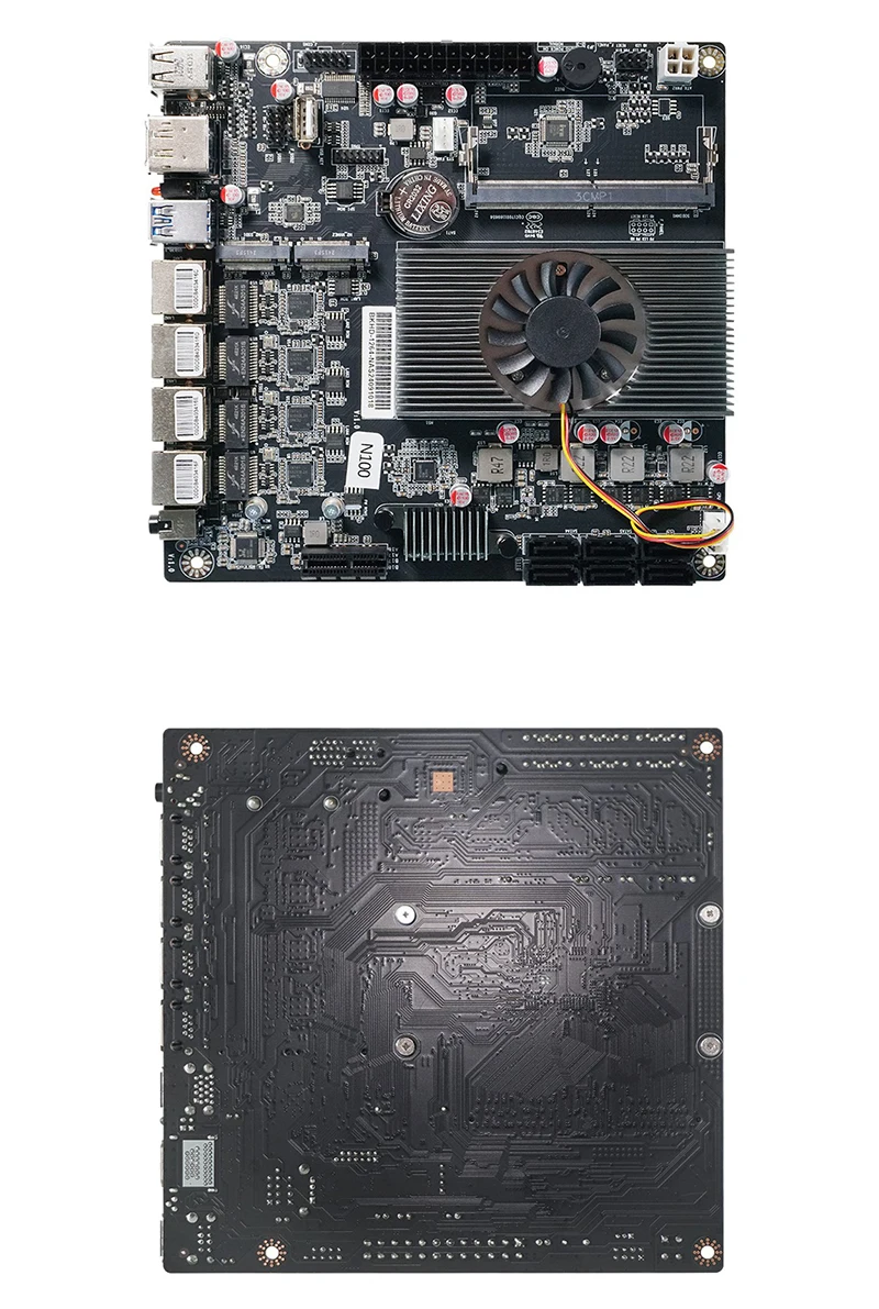 N100 Hei Synhui ITX материнская плата для NAS сервера | AliExpress