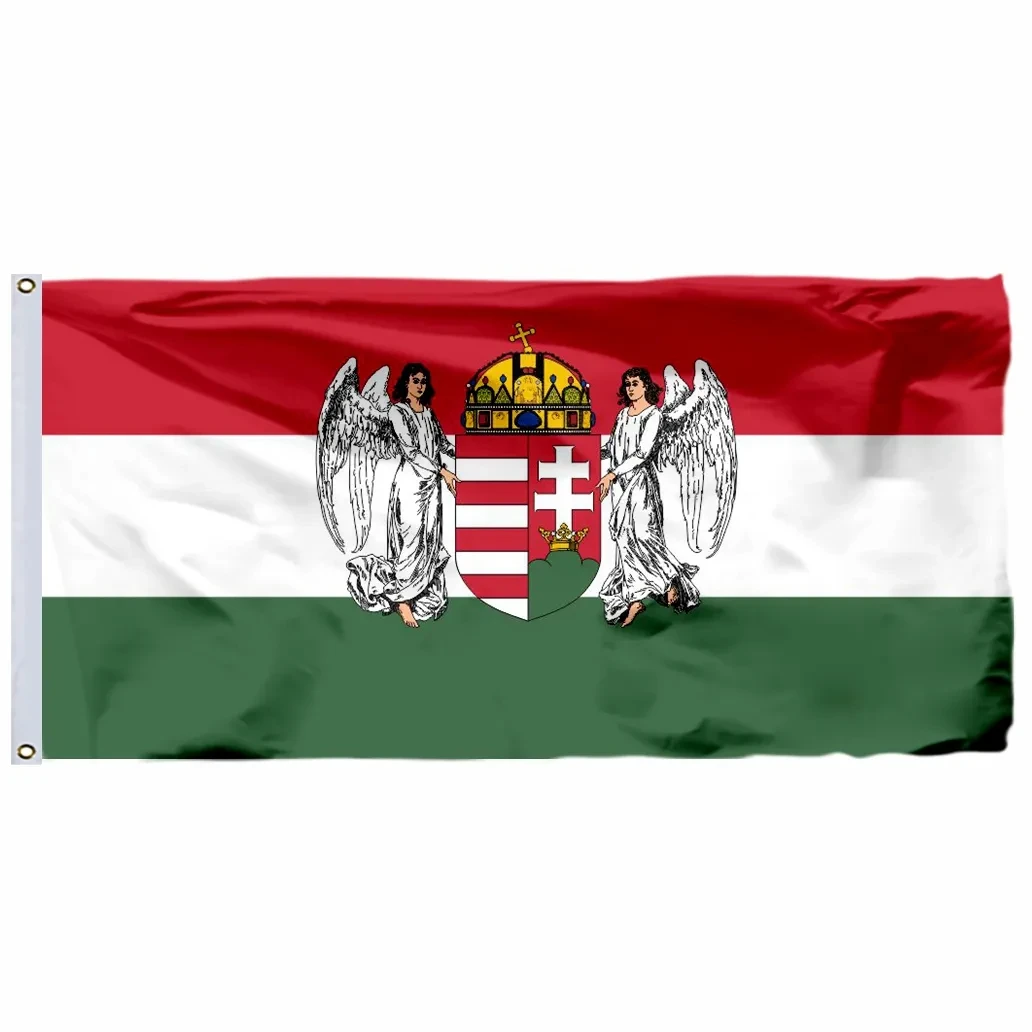 Hungarian Flag Crest