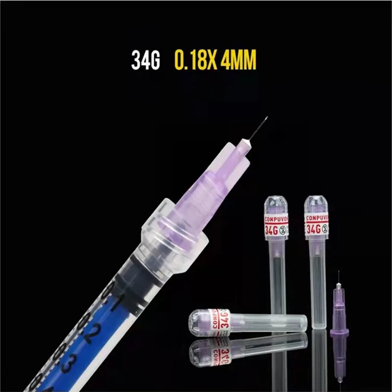 Disposable-Sterile-Nano-Skin-Injection-Needle-31G-4mm-34G-1-5-4mm-Skin ...