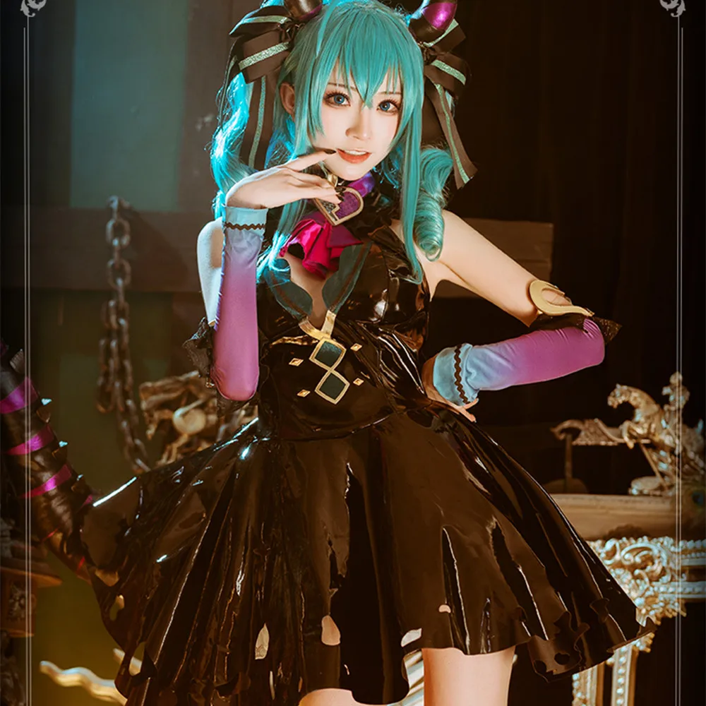 Anime-Cosplay-Little-Devil-Miku-Cosplay-Costume-Miku-Dress-Halloween ...