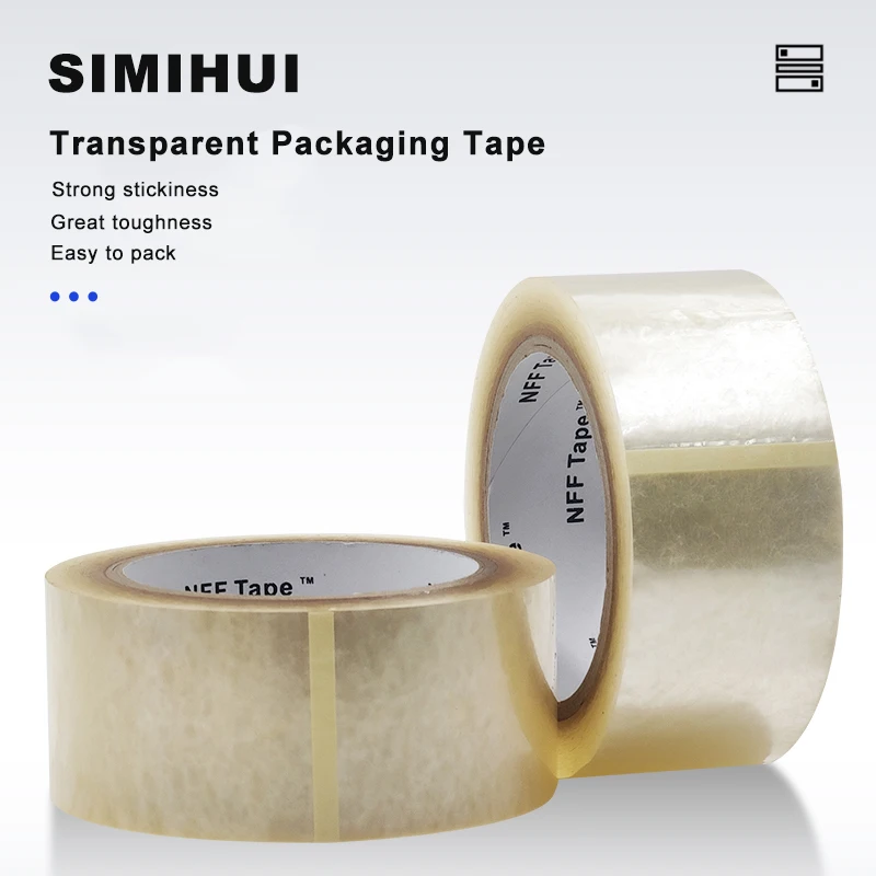 Box-Transparent-Packaging-Adhesive-Tape-Shipping-Carton-Sealing-Sticky ...