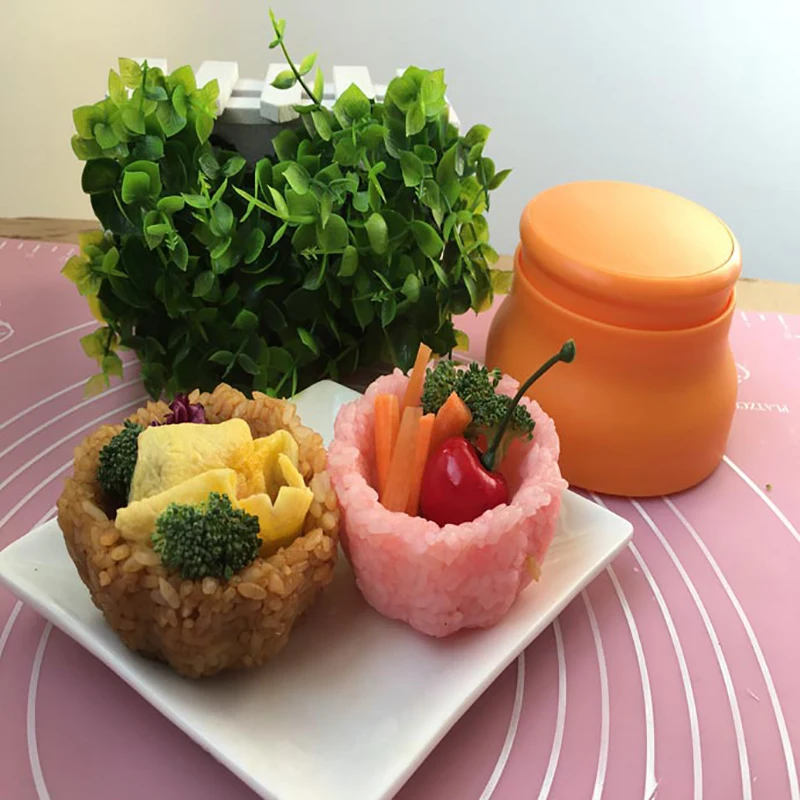 Japanese-Rice-Mold-DIY-Plastic-Rice-Ball-Cup-Mold-Maker-Creative-Sushi ...